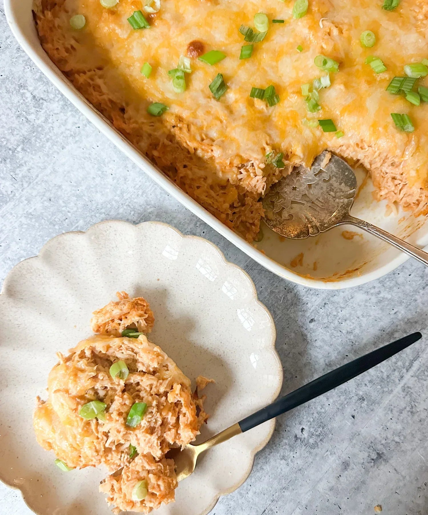 Buffalo Chicken Bake – thepeachiespoon