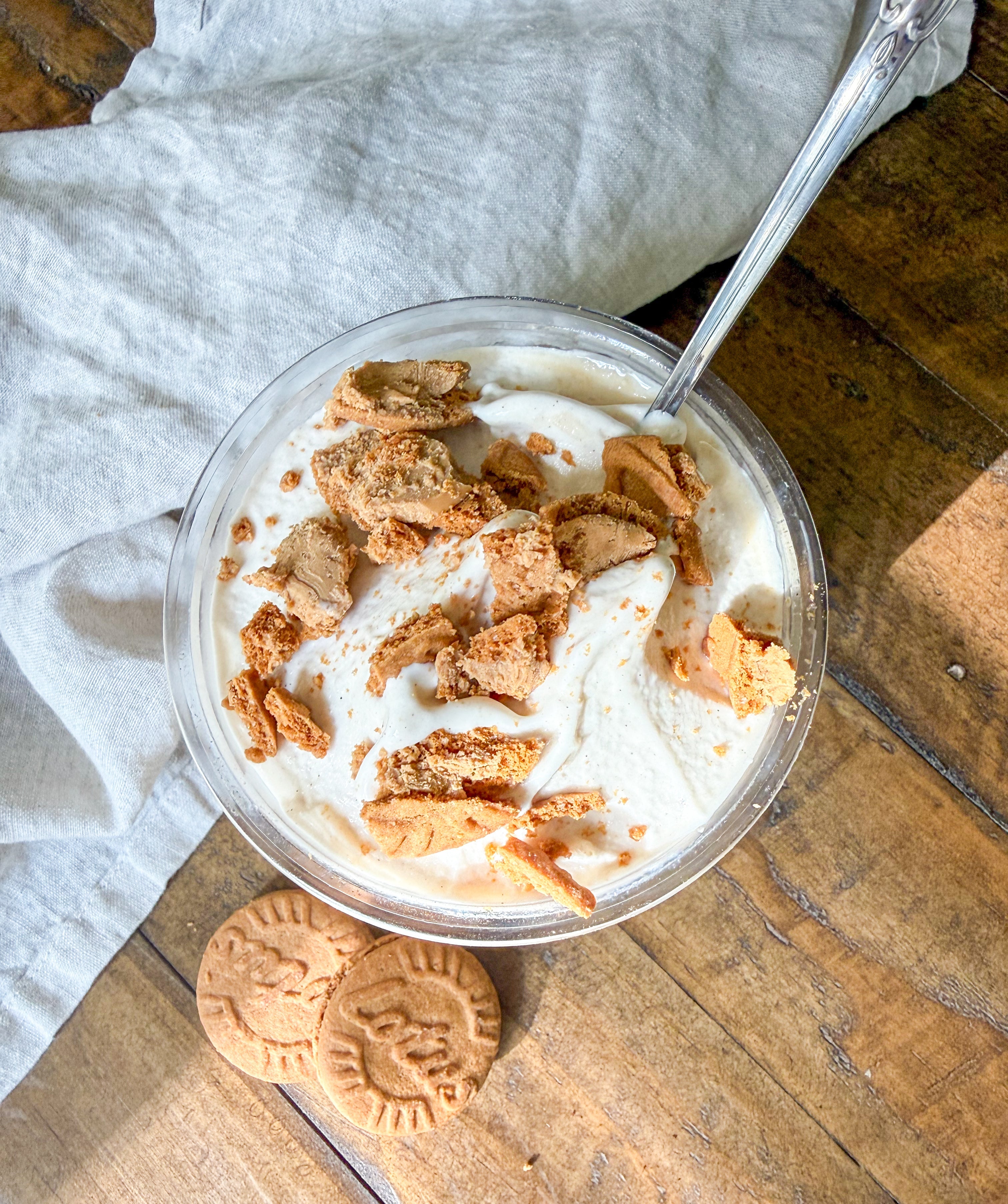 High Protein Cookie Butter Ninja Creami – thepeachiespoon