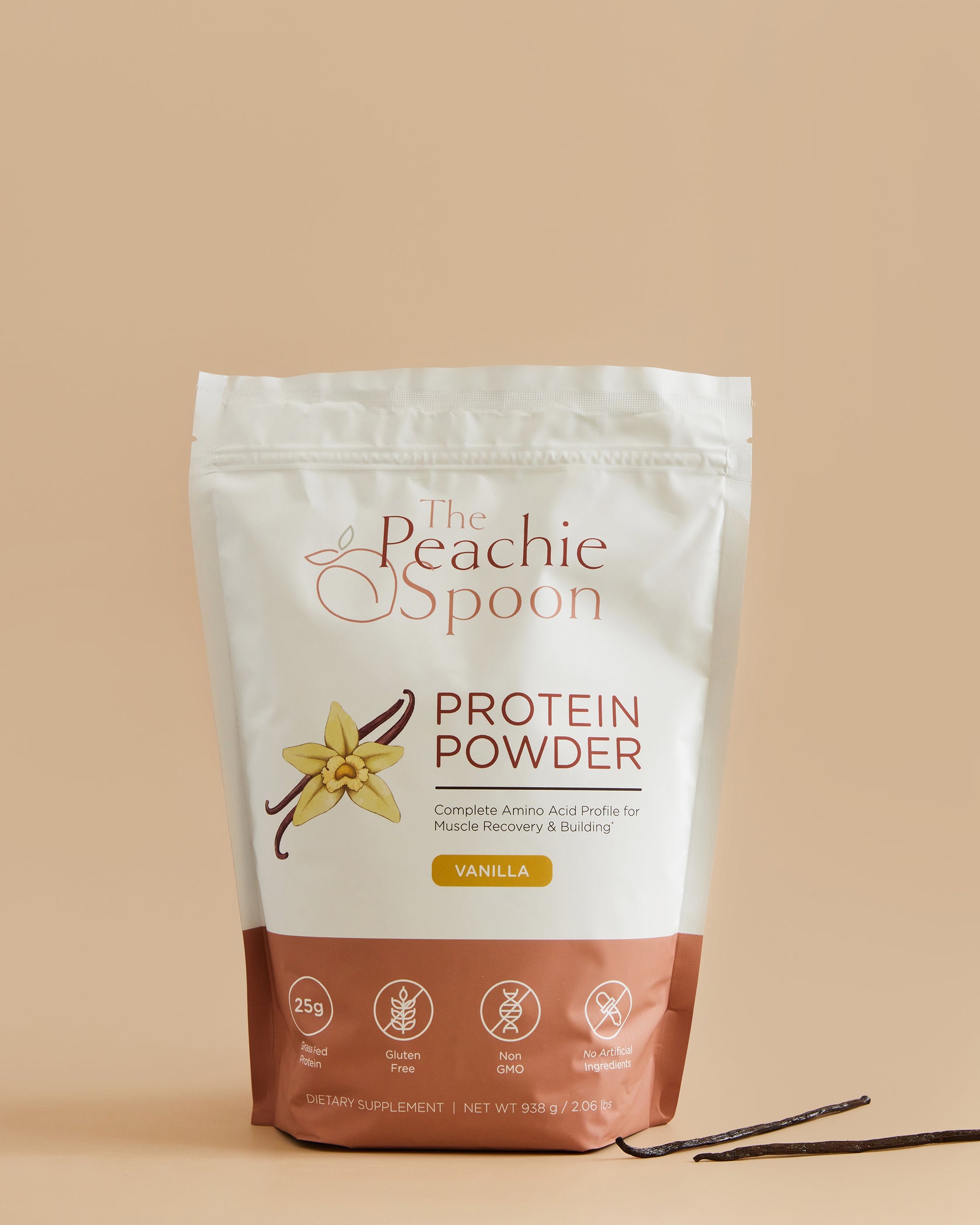 Vanilla Grass Fed Protein Powder – thepeachiespoon